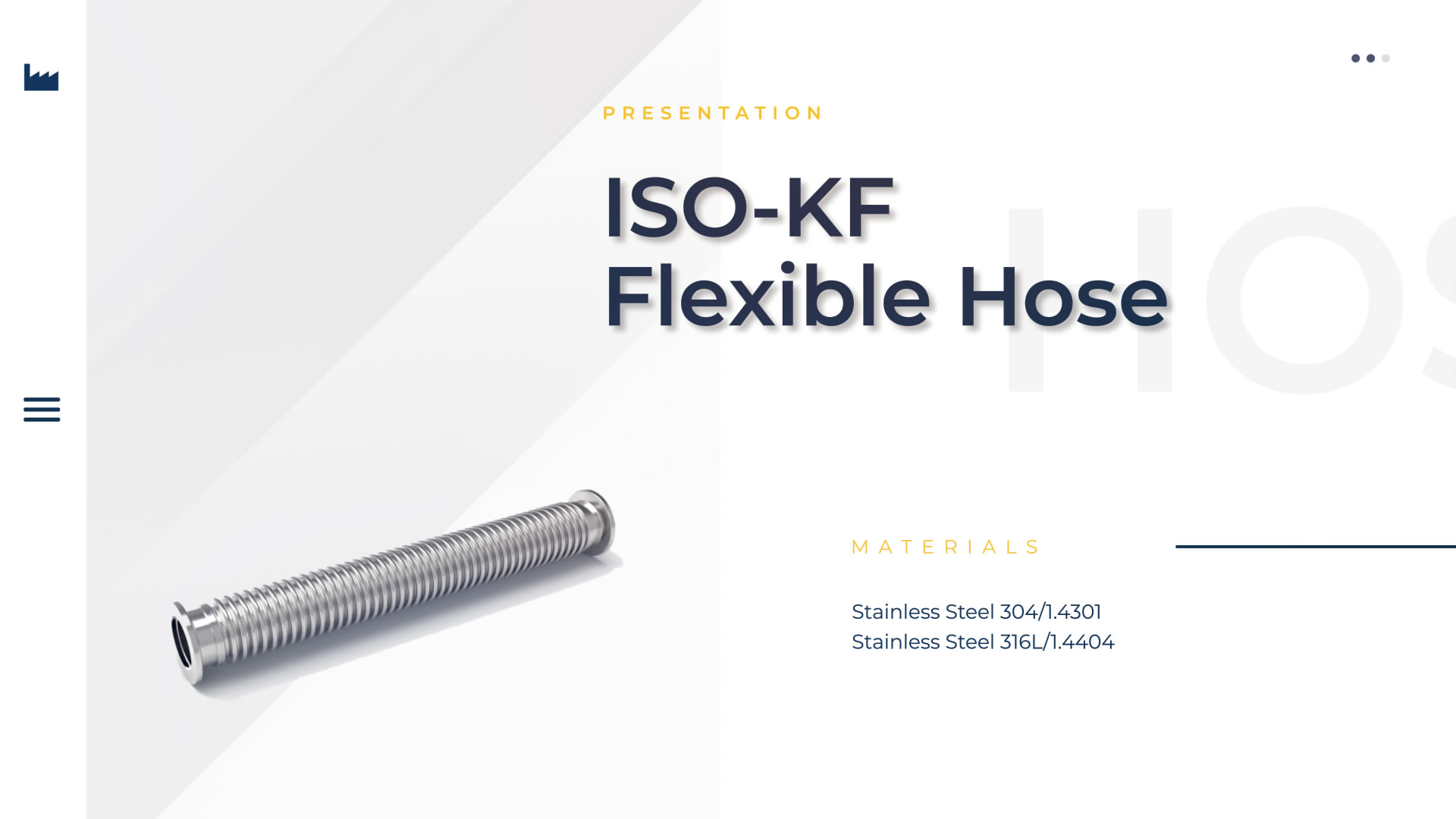 ISO-KF HOSES – Anadolu Vacuum