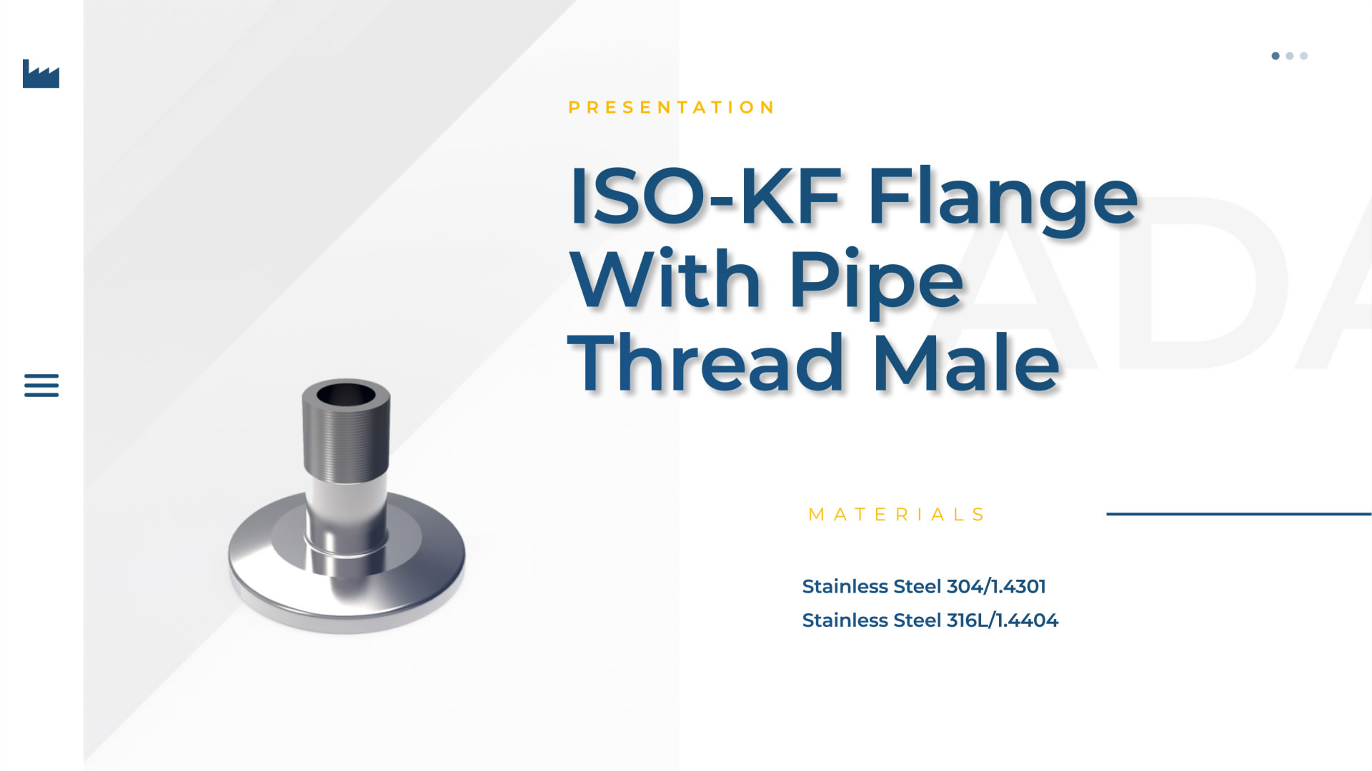 ISO-KF ADAPTERS – Anadolu Vacuum