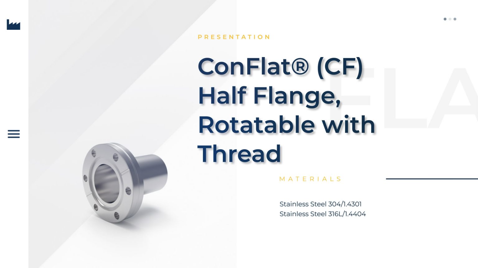 CF FLANGES – Anadolu Vacuum