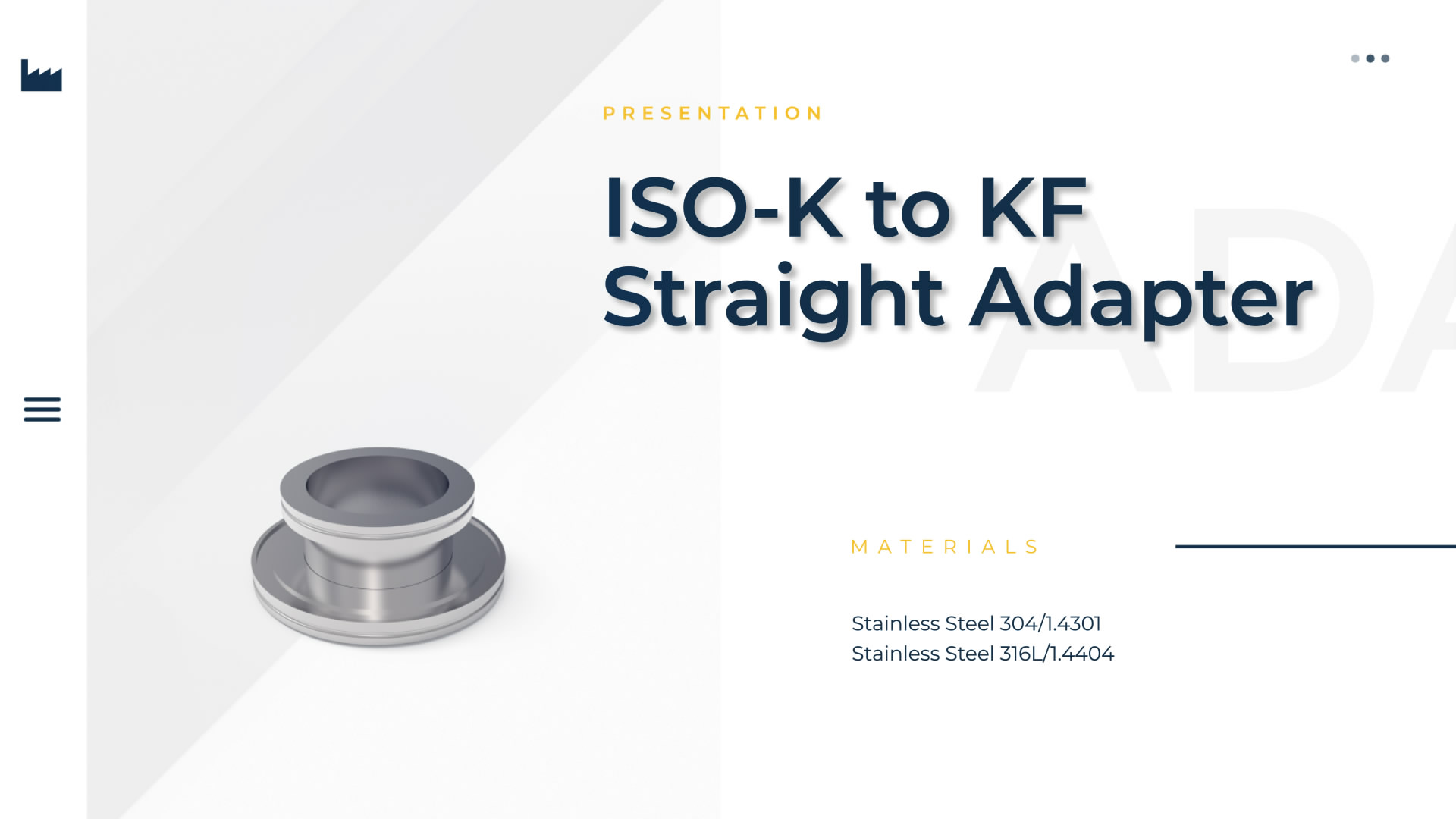 ISO-K / ISO-F ADAPTERS – Anadolu Vacuum