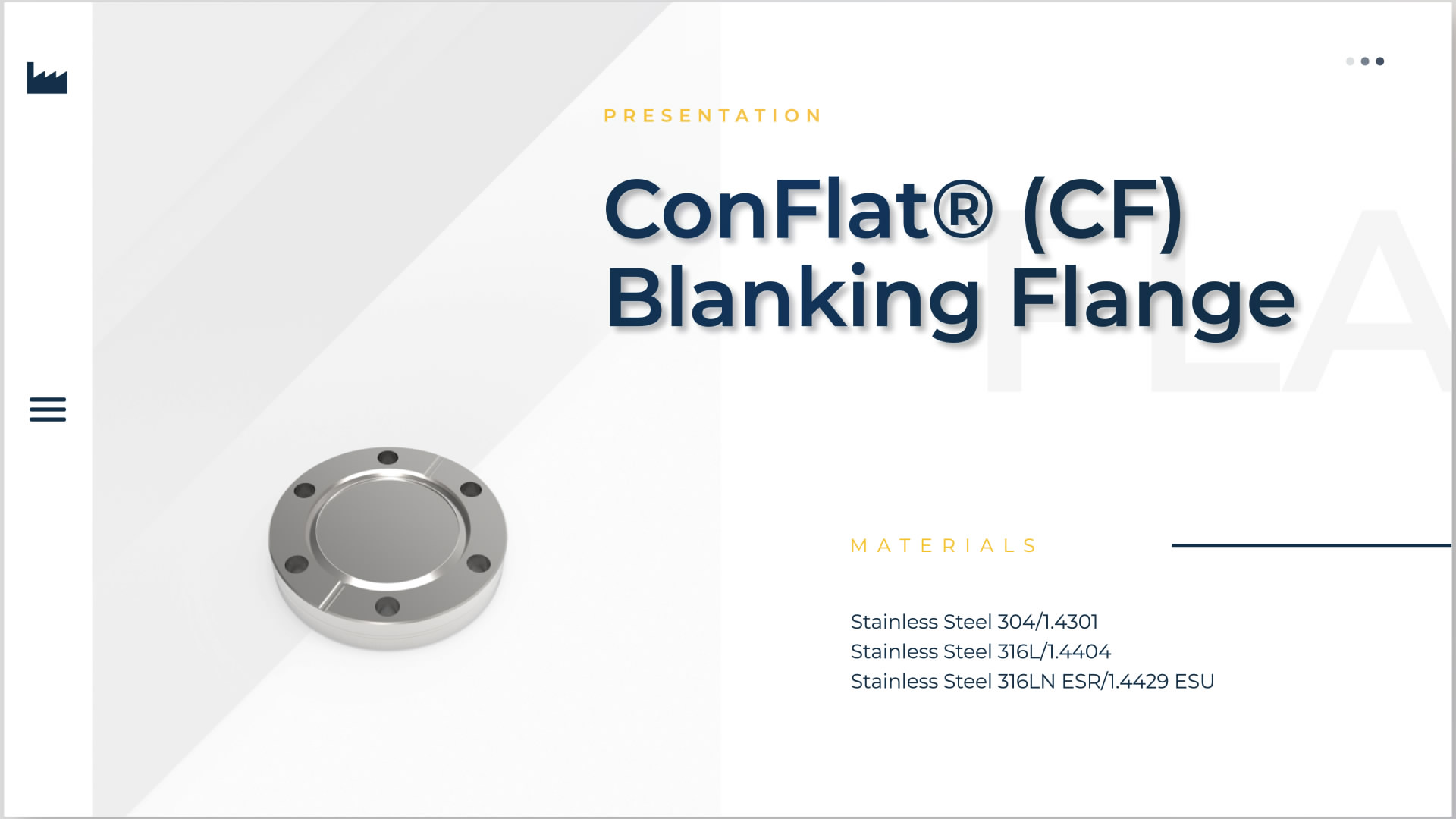 CF FLANGES – Anadolu Vacuum